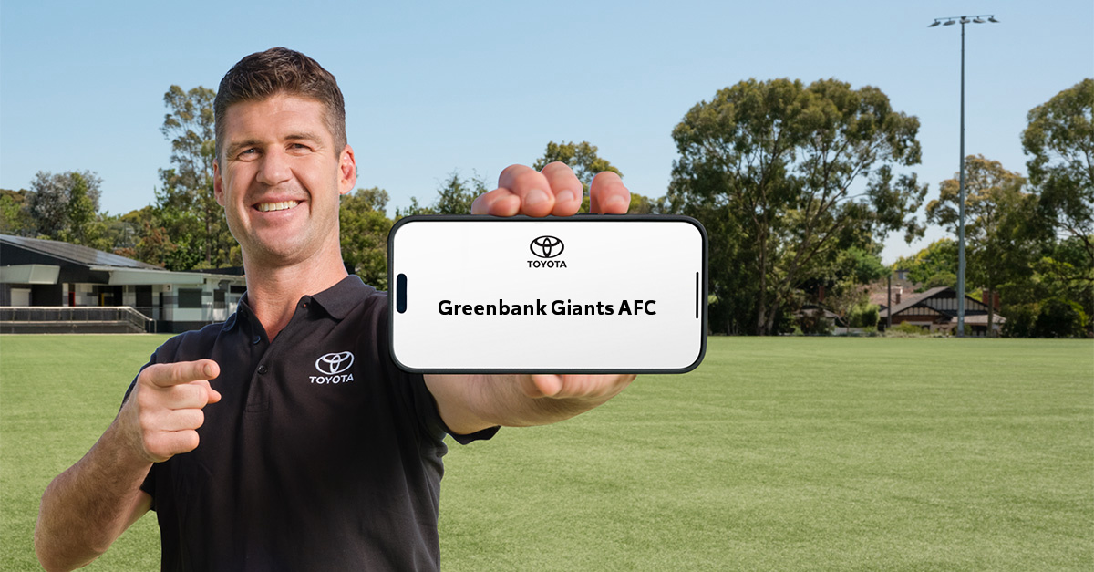 Toyota Good for Footy Raffle - Support Greenbank Giants AFC and Buy a ...