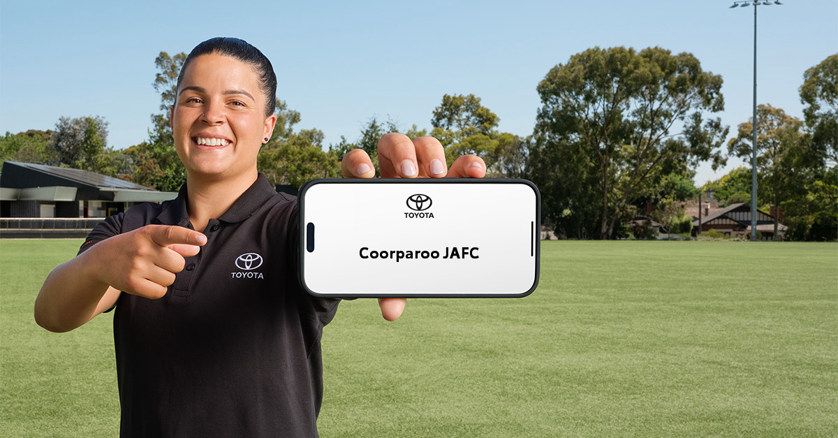 Toyota Good for Footy Raffle - Support Coorparoo JAFC and Buy a Ticket