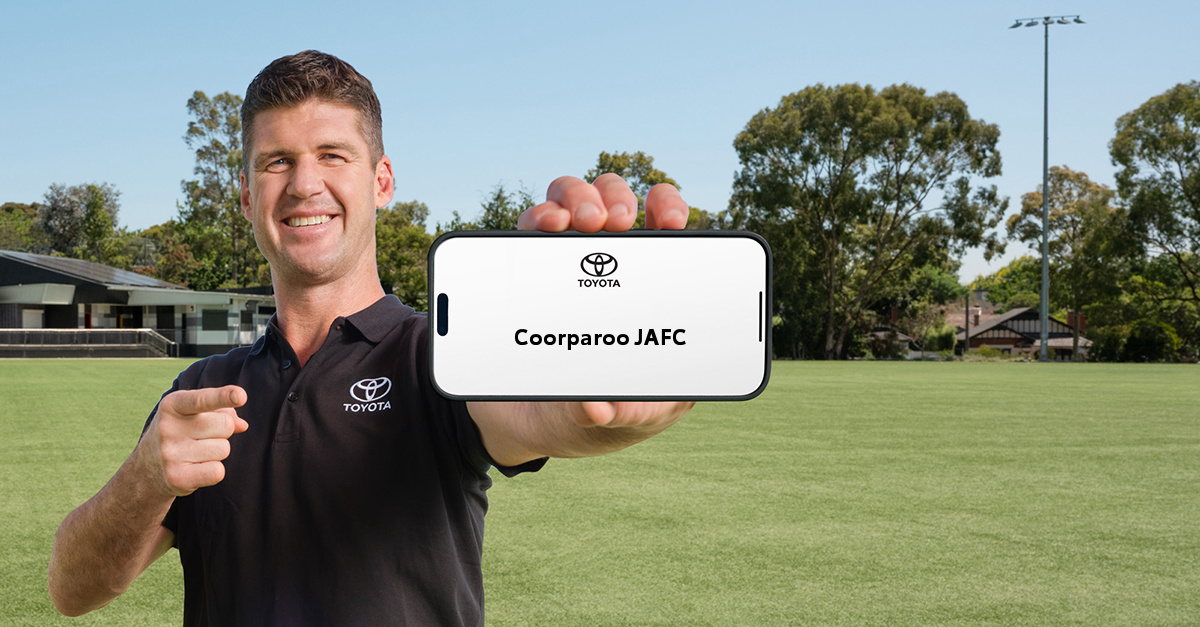 Toyota Good for Footy Raffle - Support Coorparoo JAFC and Buy a Ticket