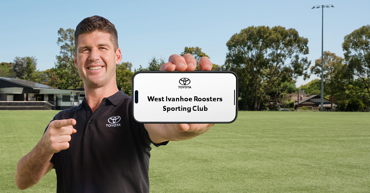 Toyota Good for Footy Raffle - Support West Ivanhoe Roosters Sporting ...